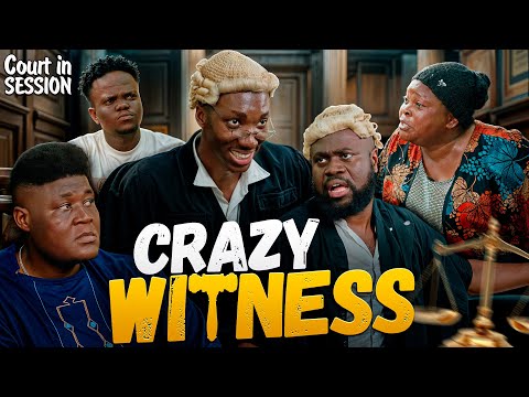 CRAZY WITNESS - Court in Session LAYI WASABI comedy | Lasisi Elenu, Madam No Network, Prosper Bundle