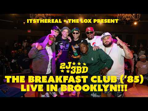 2J3BD: THE BREAKFAST CLUB (LIVE FROM THE BELL HOUSE IN BROOKLYN!!!)