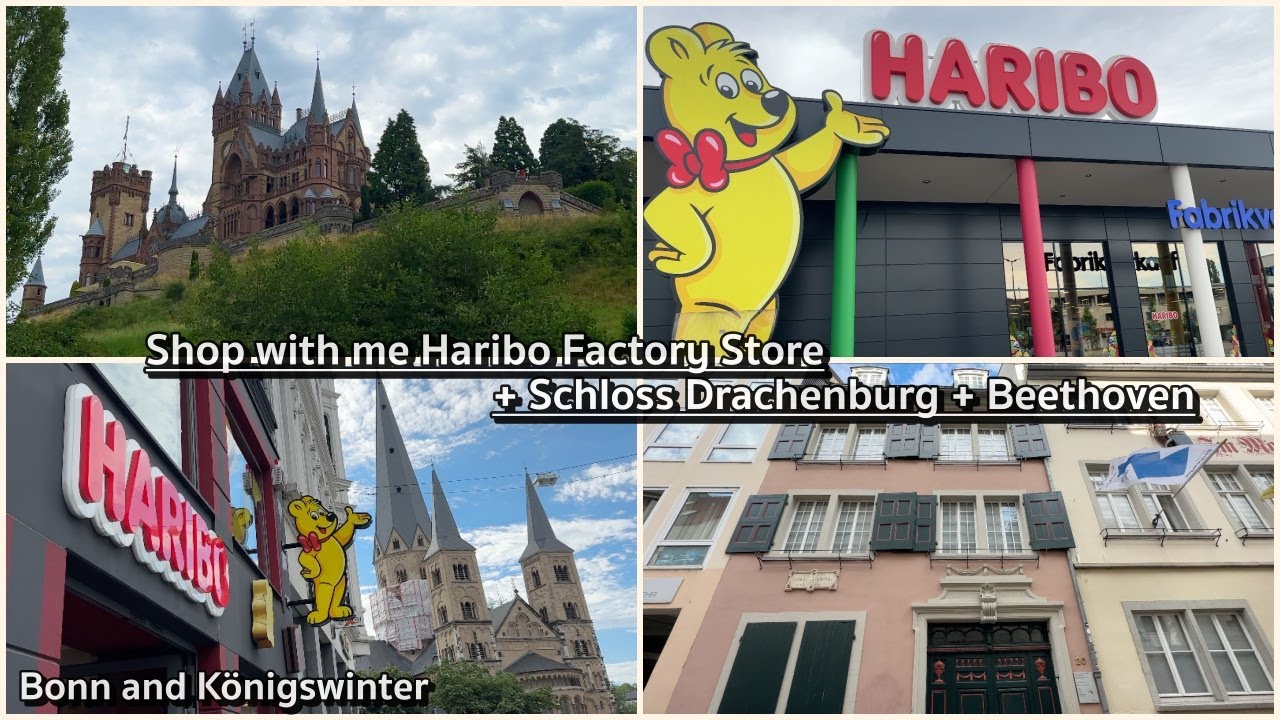 Shop with me Haribo Factory Store (+ prices), Castle, and Beethoven ...