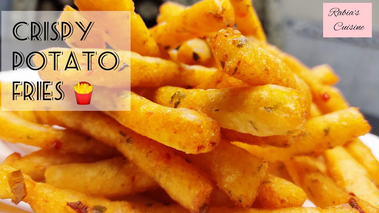Crispy Potato Fries 🍟 Recipe 😋 | Potato Sticks | Easy to make with ...