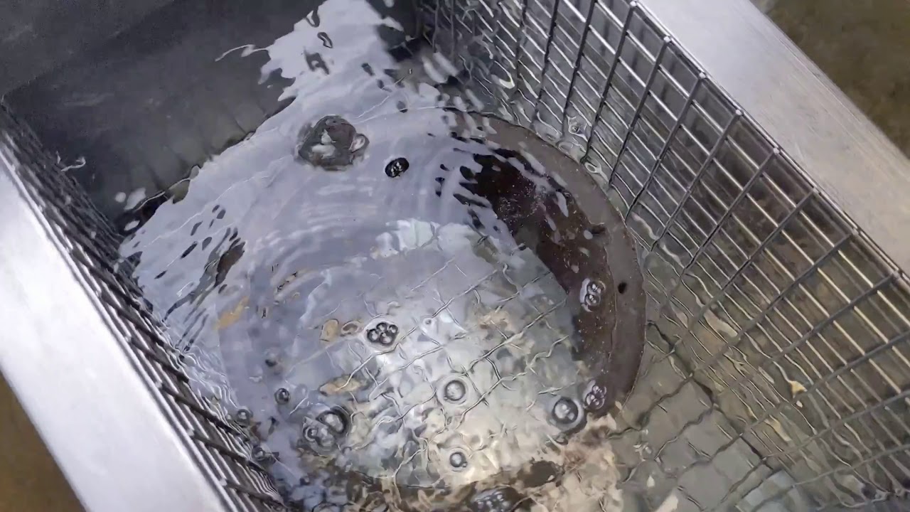 The ultrasonic cleaning of Ettlinger continuous disc filters (CDF ...