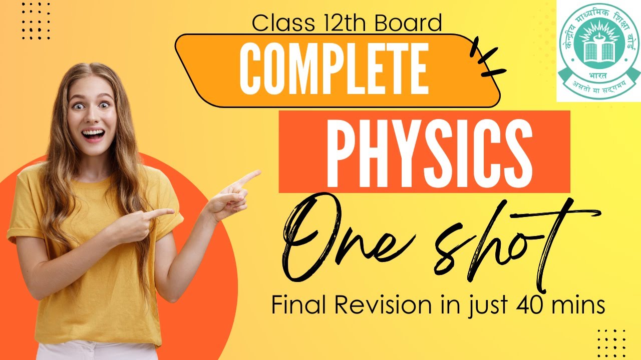 Complete CBSE Class 12 Boards Revision in 40 Minutes ⚡ | 95% ...