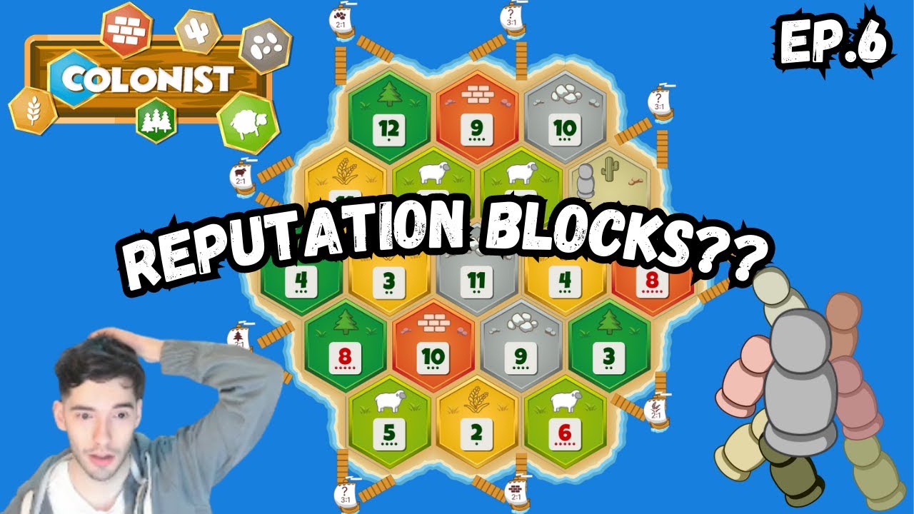 Cursed Catan Game - Catan Road to Number 1 - Episode 6 - YouTube