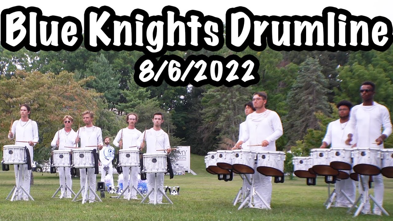 Blue Knights in the Lot (4K + HD Audio) - YouTube