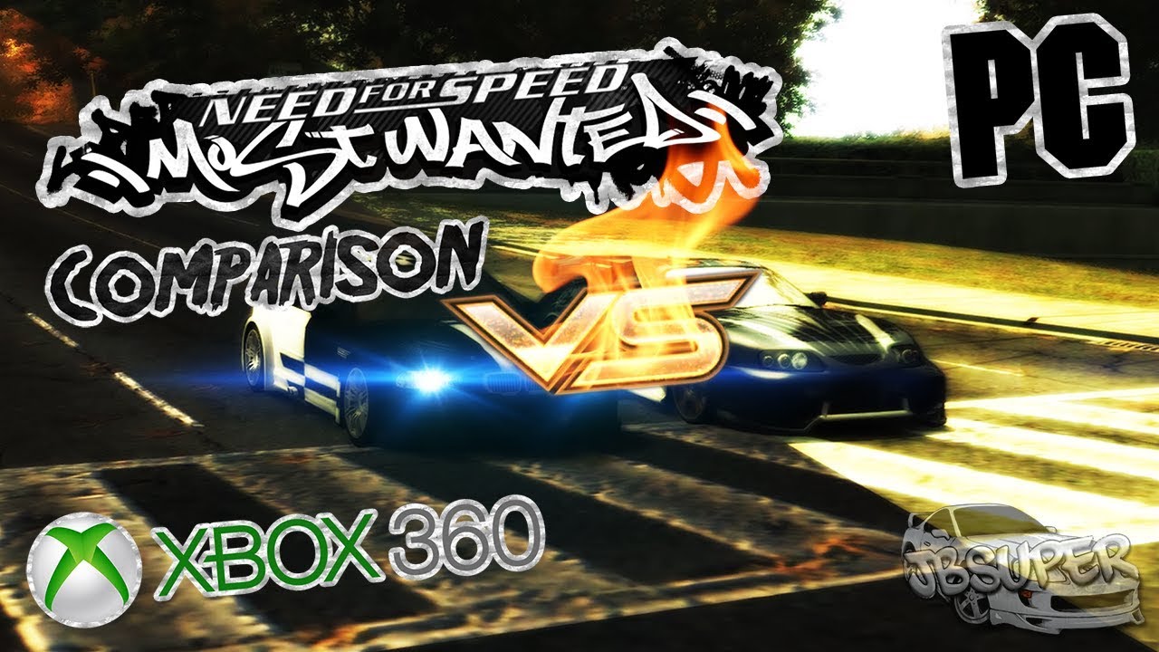 Need for Speed Most Wanted (PC) - Comparison (X360 Graphics Mod vs. Original) | JBSuper - YouTube
