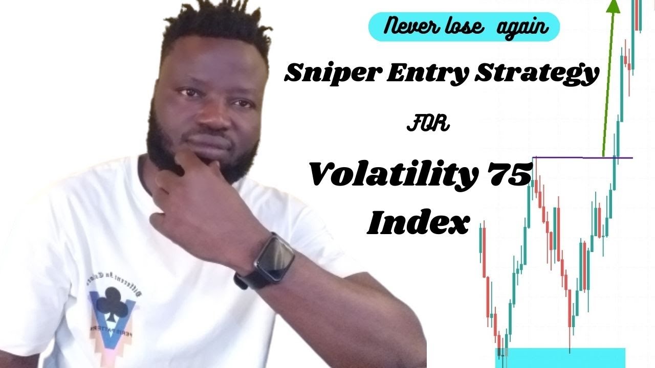 Sniper Entry Strategy on V75 index Using W pattern - YouTube