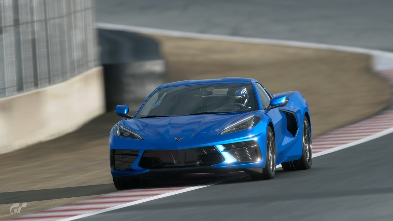 GT7 | Laguna Seca - C8 Corvette | 1:28.862 (WR) - YouTube