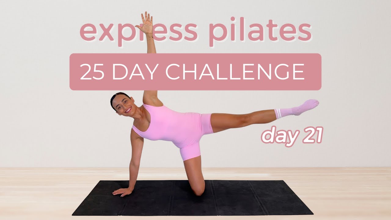 15 MIN Pilates | 25-Day Challenge | DAY 21 (Express Pilates, Full Body ...
