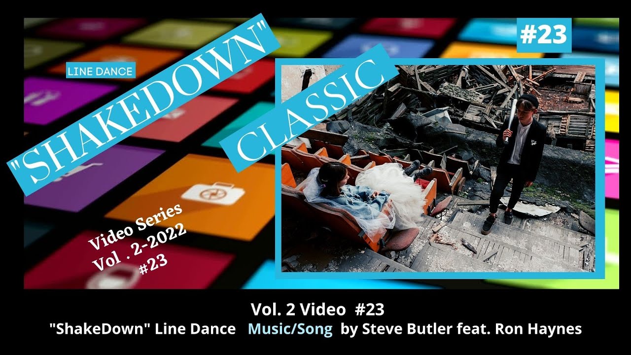 "SHAKEDOWN" LINE DANCE (CLASSIC SERIES), performed by Chocolate ...