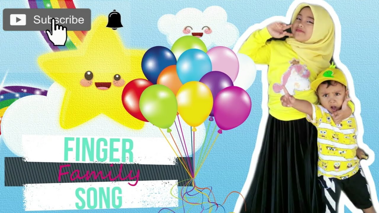 Alzena dan Akhtar Bermain balon finger || Pop balloon - YouTube