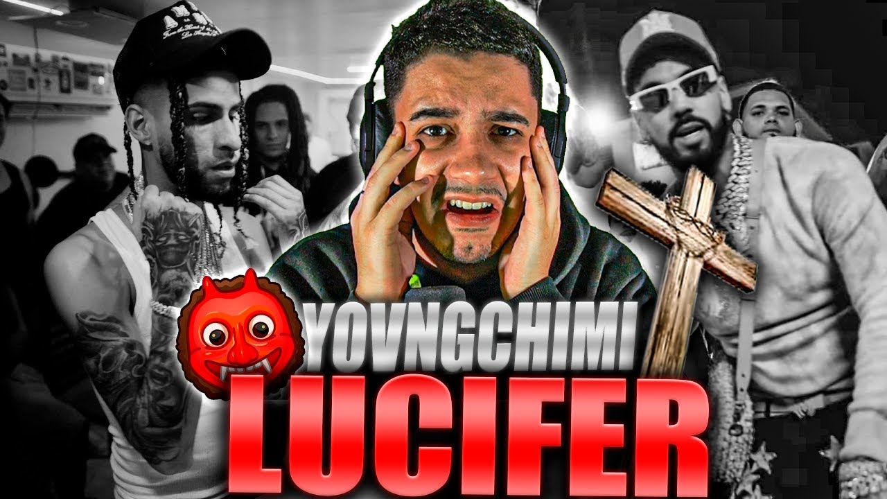 REACCION A YOVNGCHIMI - LUCIFER 👹 (Official Video) - YouTube