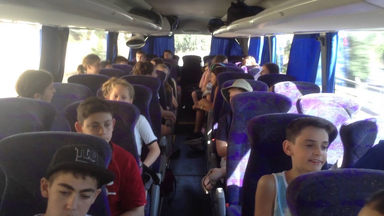 Singing on the bus 1 - YouTube