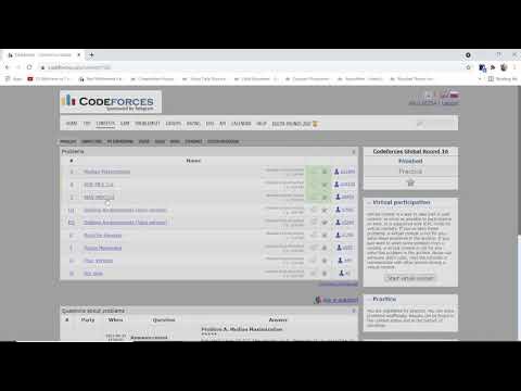 Codeforces Global Round 16 || a,b,c || #Codeforces #16 #1566A #1566B #1566C - YouTube