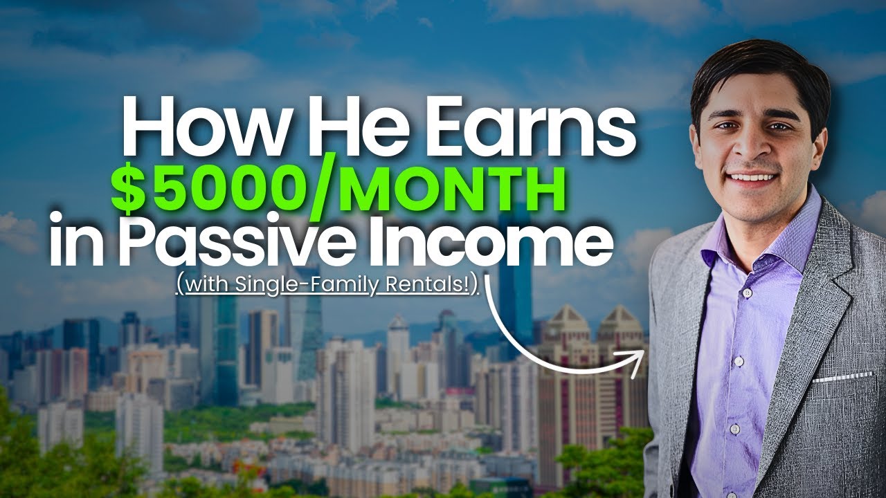 $5000 a month in passive income with real estate - YouTube