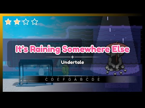 undertale - it's raining somewhere else (desert bus roblox)