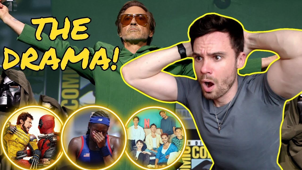 RDJ Dr Doom?! Wolverine & Deadpool Review! Coco Gauff Drama! Watch The ...
