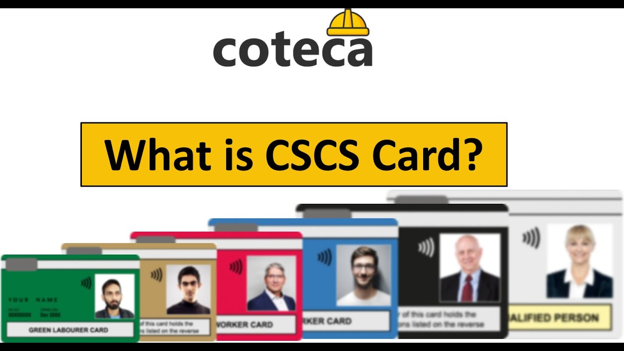 What is a CSCS Card? - YouTube