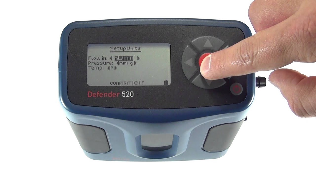 Defender Gas Flow Calibrator - YouTube