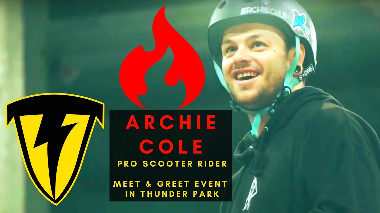 SCOOTER PRO - ARCHIE COLE - MEET & GREET EVENT AT THUNDER PARK - INDOOR ...