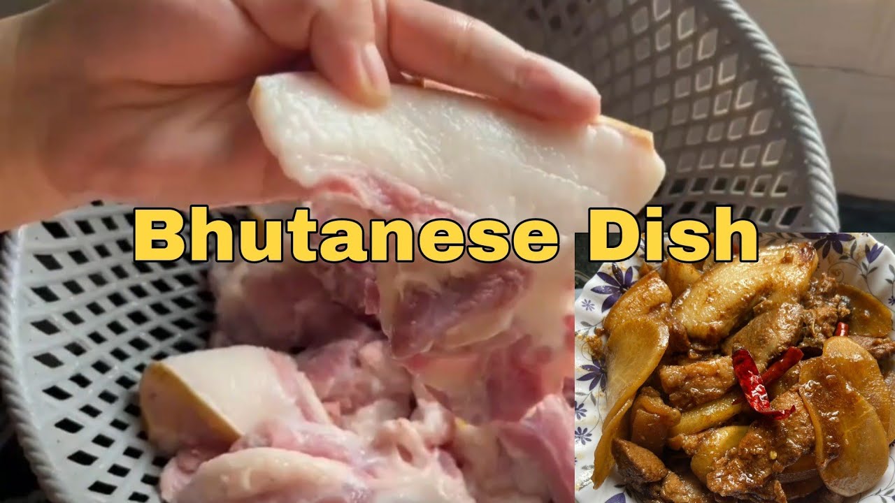 Bhutanese dish | Recipe | Paa 🍽 - YouTube