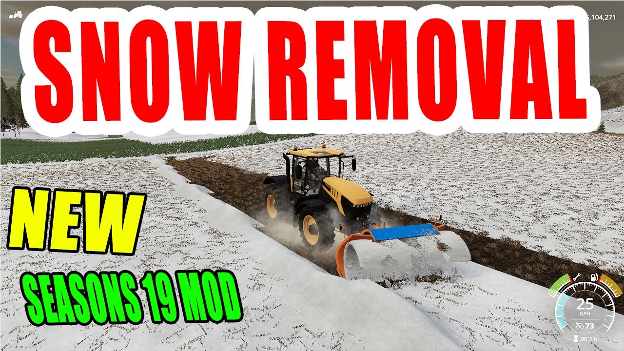 New Seasons! Winter Has Come! Snow Removal! Farming Simulator 19 - YouTube