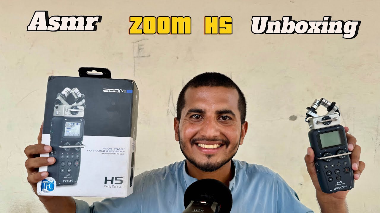 Asmr Unboxing Zoom H5 Mic 🎤 - YouTube