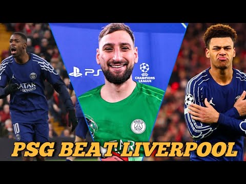 PSG KNOCK LIVERPOOL OUT OF THE CHAMPIONS LEAGUE AT ANFIELD!! BARCA ...