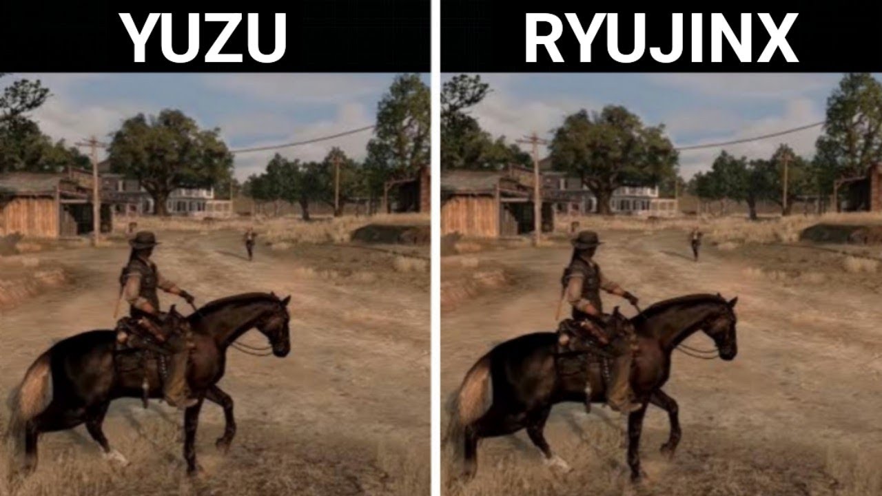 Yuzu vs Ryujinx Red Dead Redemption 4K | RTX 4070Ti + i5 13600K - YouTube