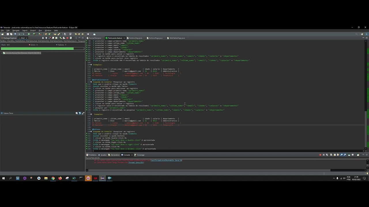 Praticando automatização Web - Site demoqa.com - YouTube