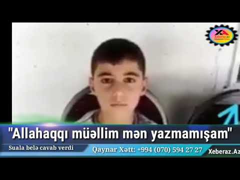 Allahaqqı Mən Yazmamışam Gülməli Video