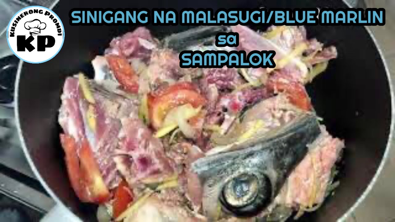 BLUE MARLIN HEAD SOUP RECIPE - YouTube