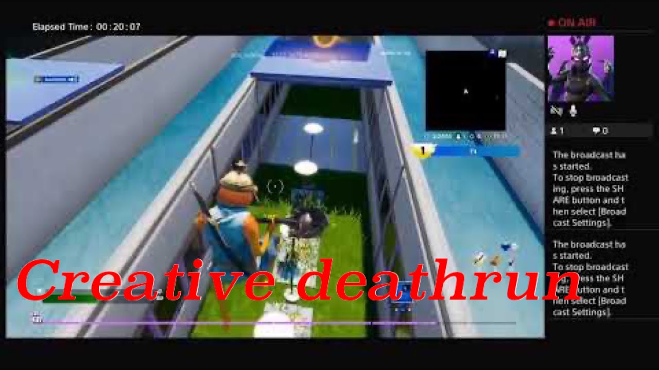 Fortnite Creative deathrun - YouTube