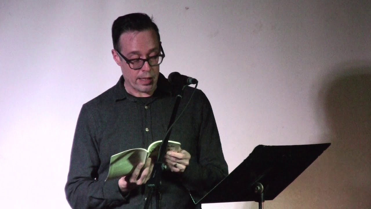 Mark Truscott reading from Branches at the 2018 Book*hug Fall Launch ...