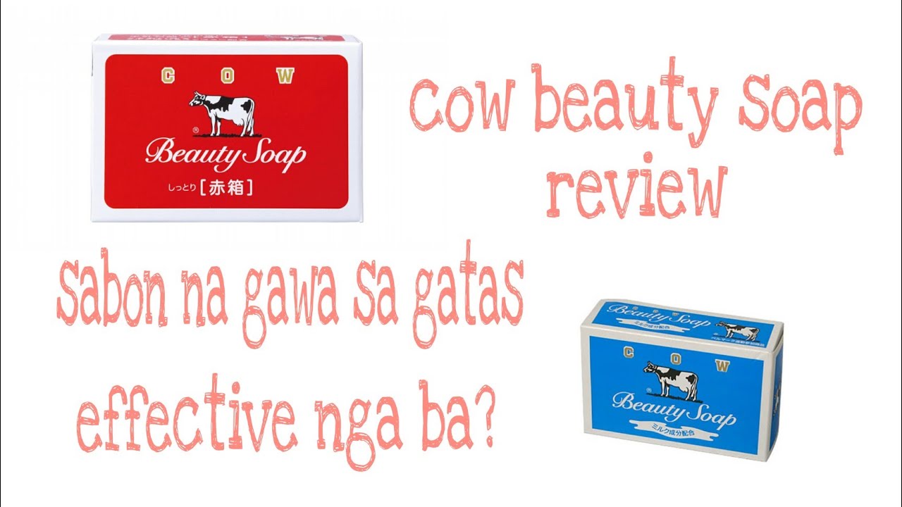Cow Beauty soap blue vs Cow Beauty soap red/Cow Beauty soap review ...