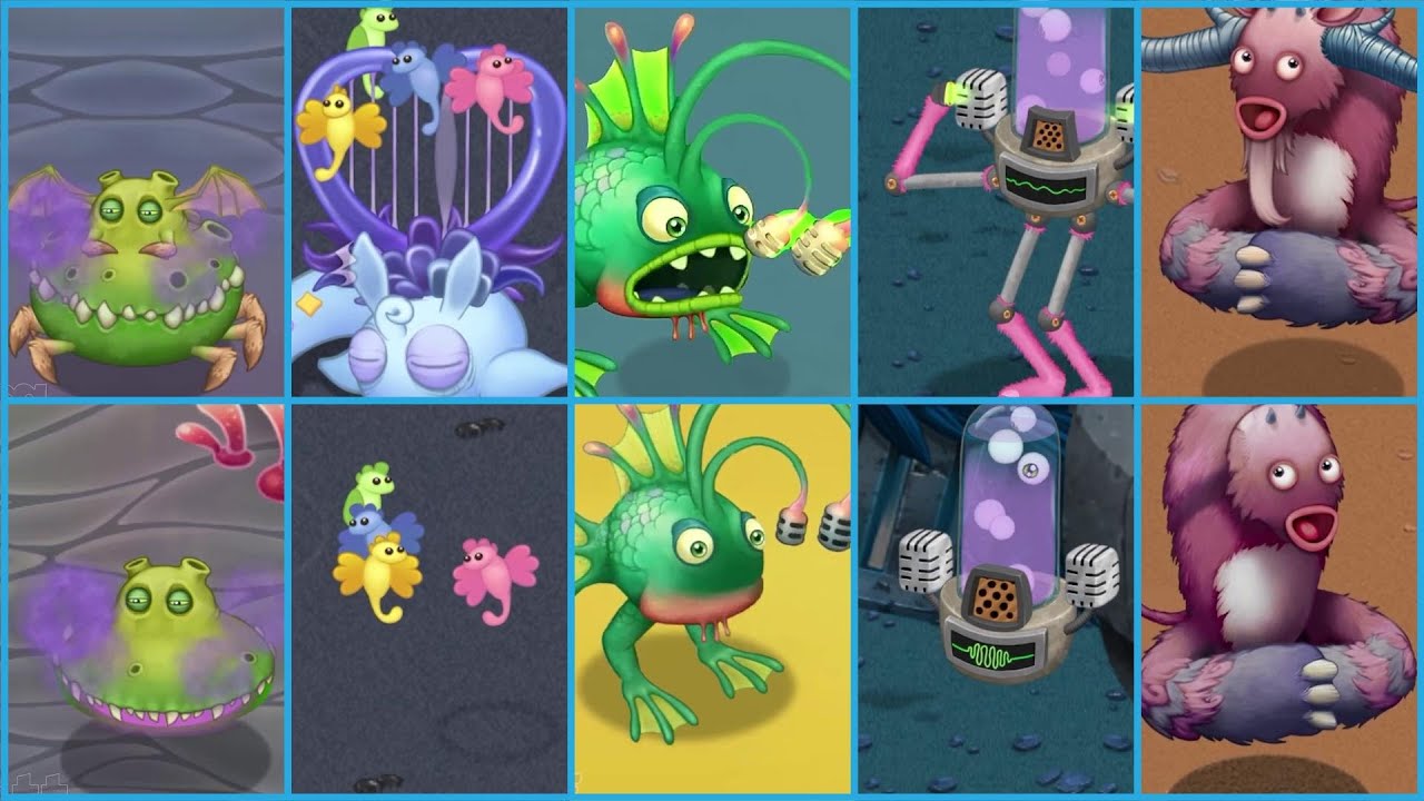 LOST THINGS and BODY PARTS of the Monsters | My Singing Monsters ...