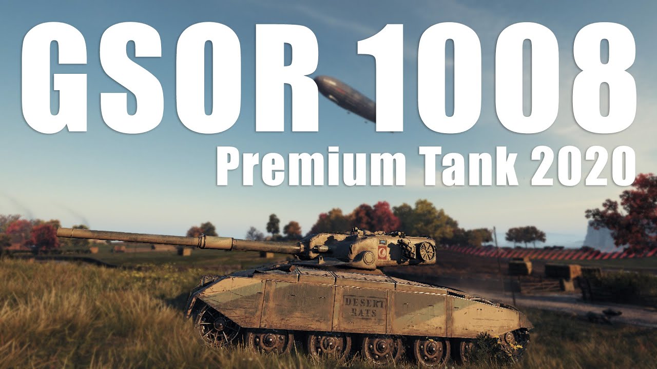 GSOR 1008 - 2020 VIII Premium Tank - World Of Tanks Gameplay - YouTube