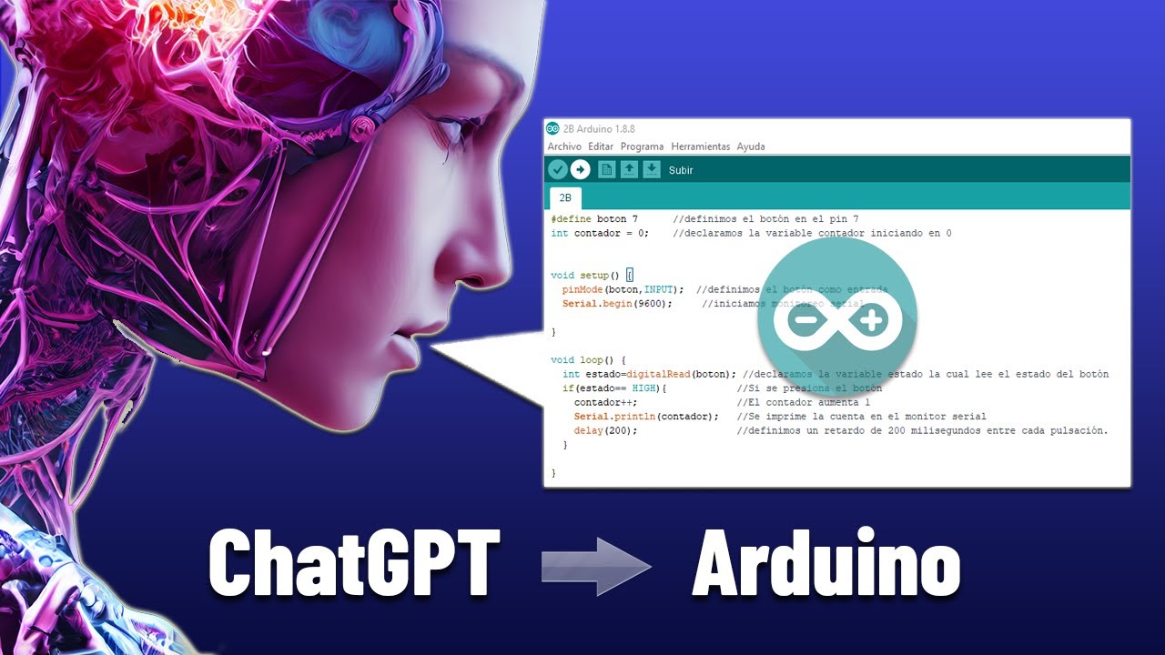 🔴 Cómo utilizar ChatGPT para generar código de Arduino - YouTube