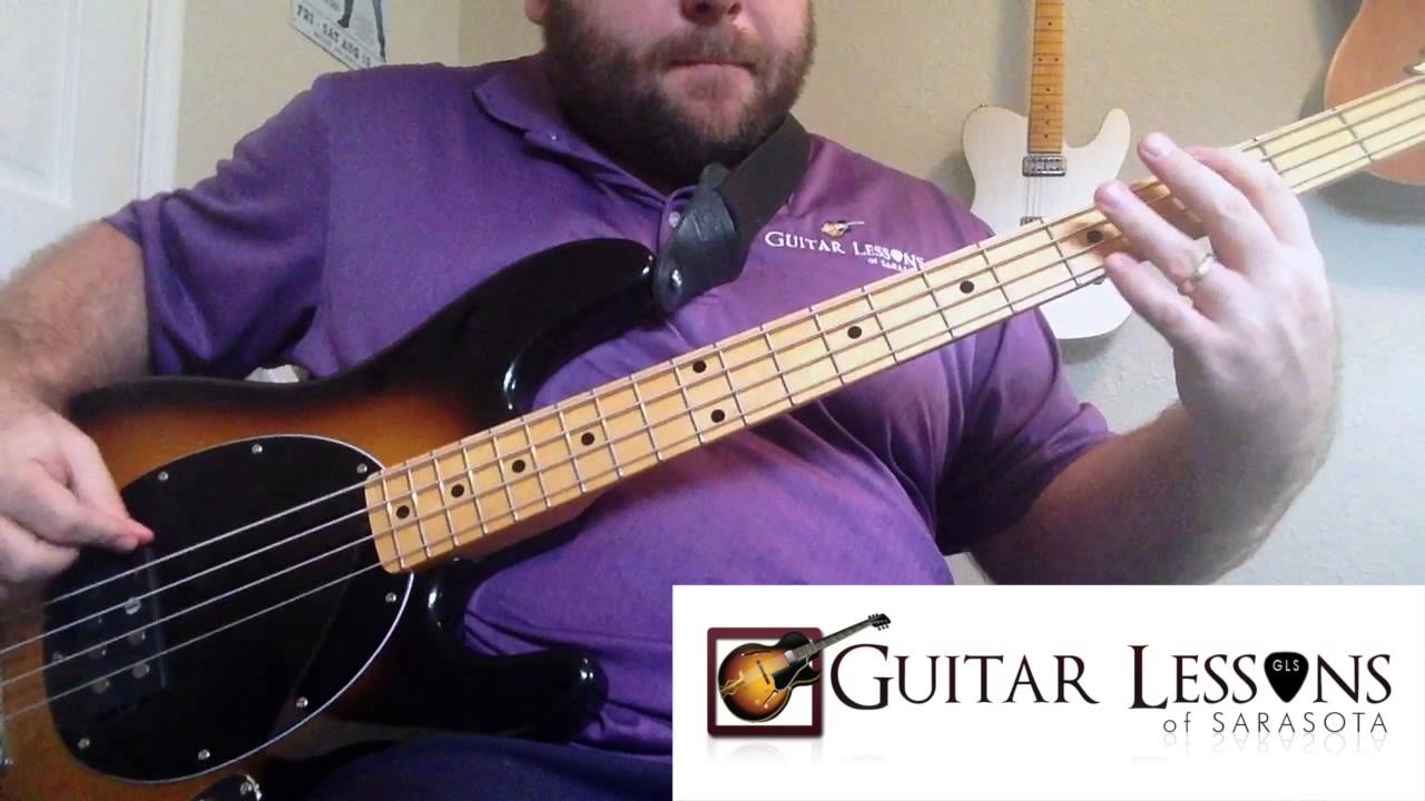 Bass Cover Cissy Strut The Meters Funk R&B lesson - YouTube