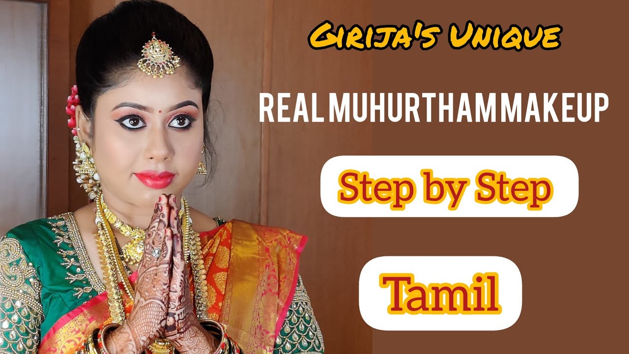 Real Muhurtham Makeup/Tamil/Step by Step #makeup #beautytips #hdmakeup ...