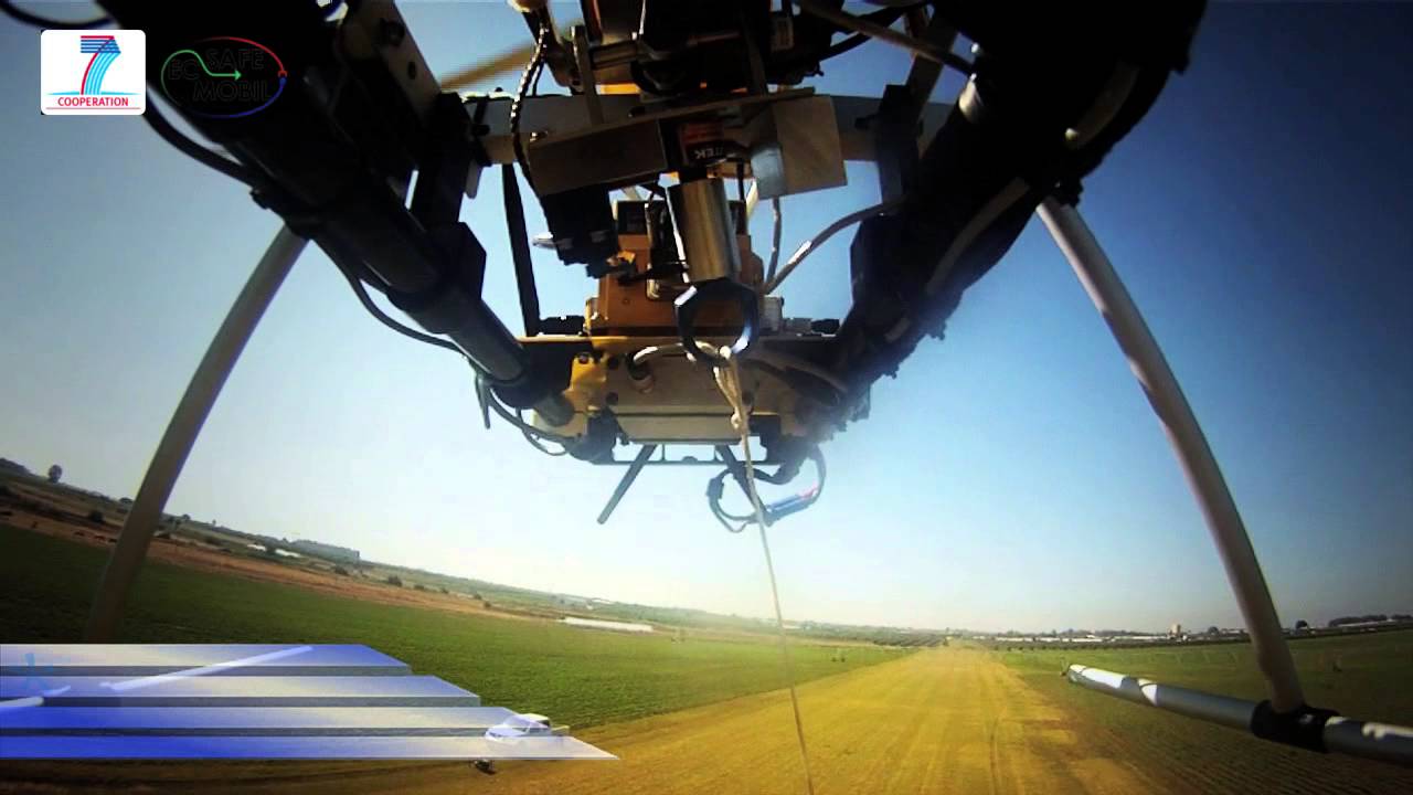 EC-SAFEMOBIL: Automatic Landing on Mobile Platform - YouTube