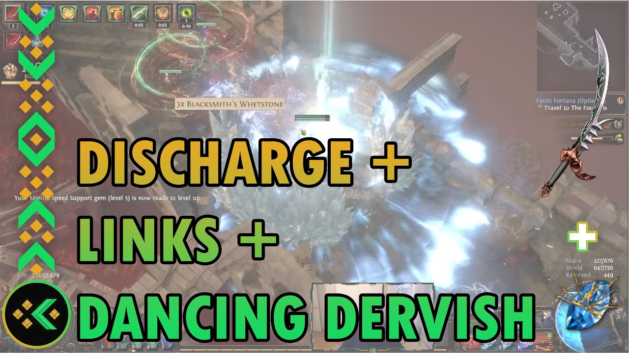 [PoE 3.22] Dancing Dervish Linked Discharge? - YouTube