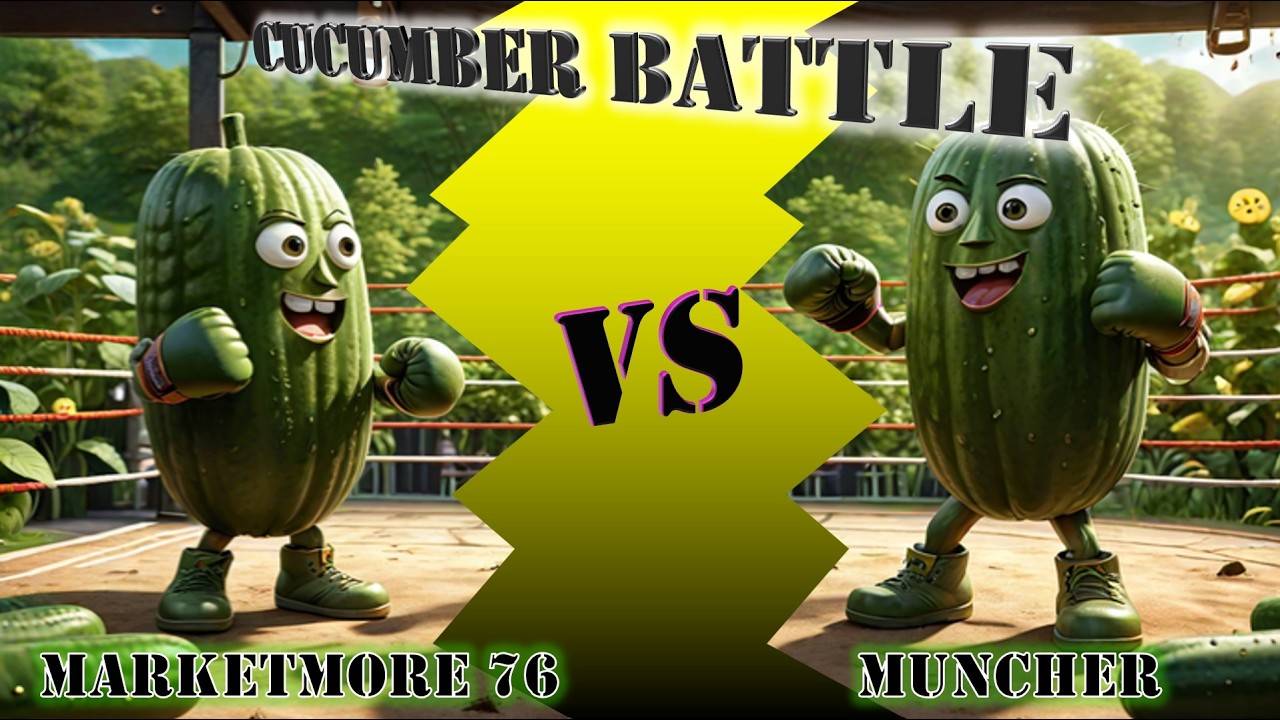 Cucumber Review: Marketmore vs. Muncher - YouTube