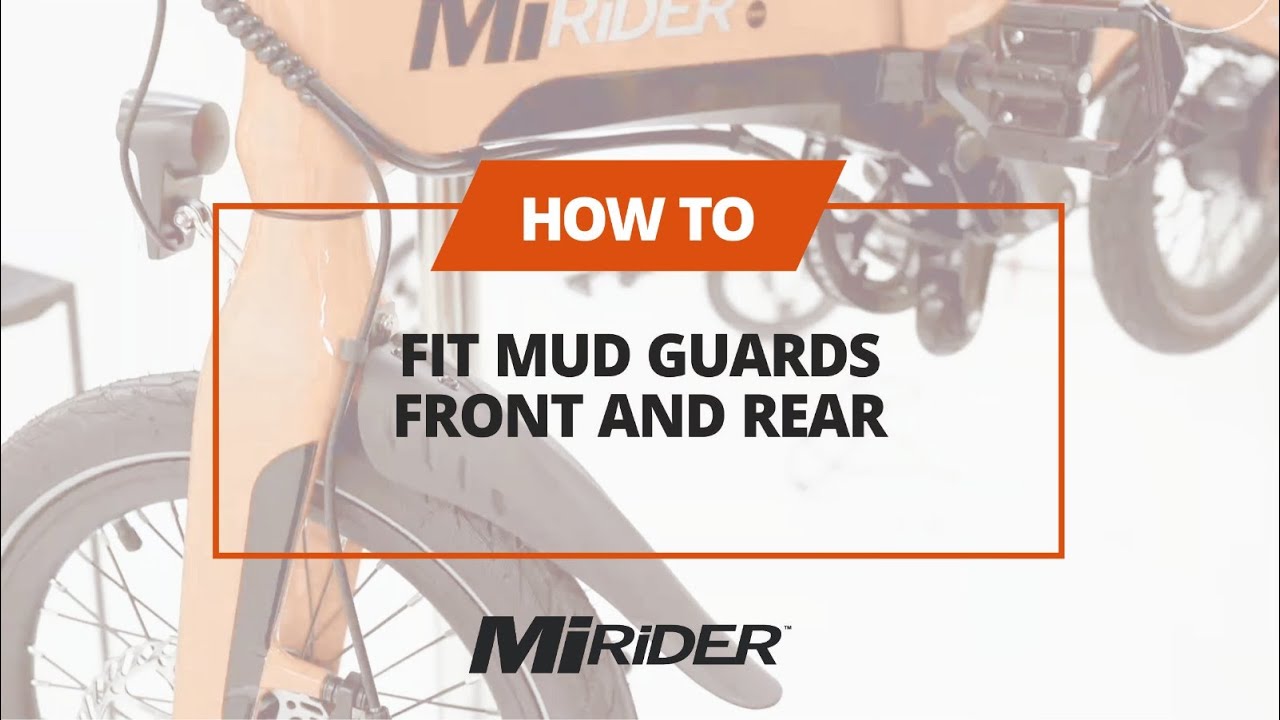 Fitting the Mudguards - YouTube