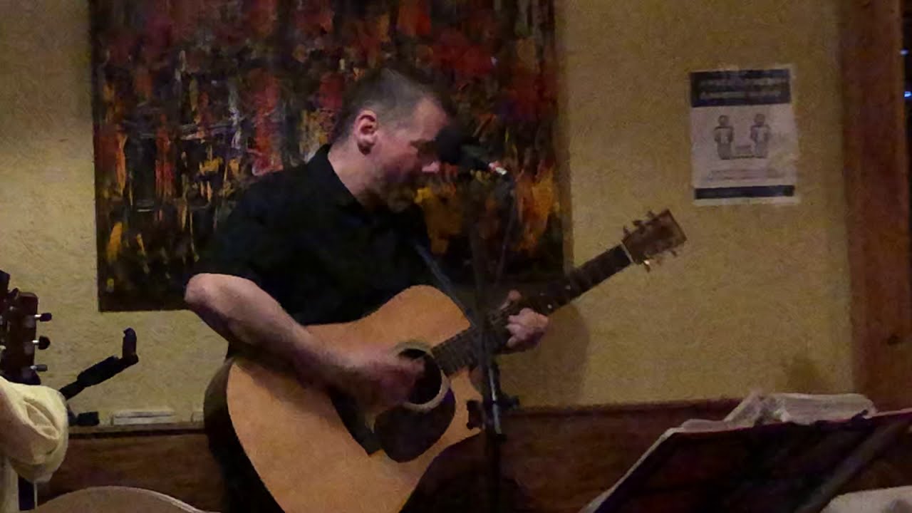 David Chamberland performing at The Den, Tacocat Taqueria in Bear River ...