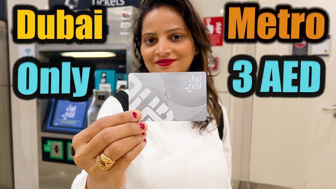 Dubai Nol Card For Metro | Trams | Water Ways - YouTube