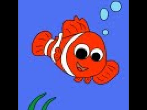 LET'S COLOR NEMO FISH WITH ME !!! - YouTube