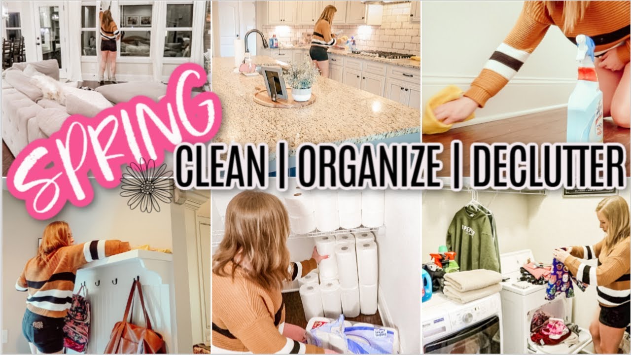 MAD DASH SPRING CLEAN ORGANIZE & DECLUTTER | PREPPING FOR THE WEEK ...