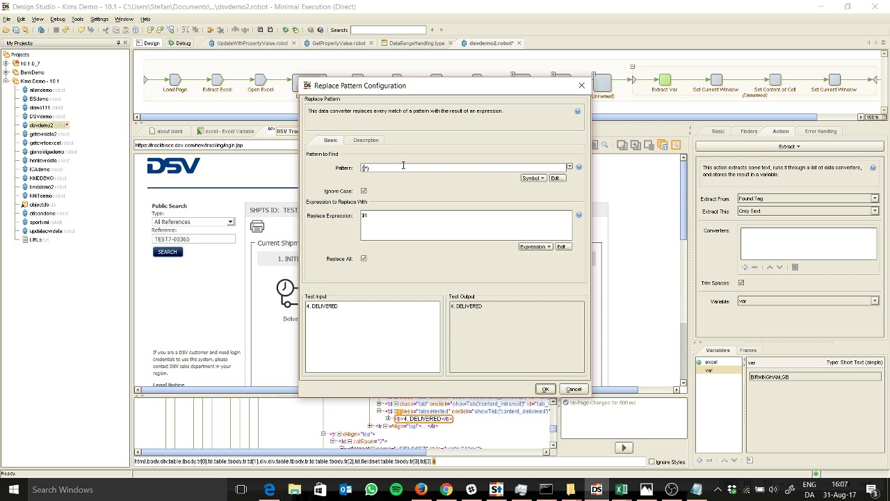 Tracking Demo - Using Robotic Process Automation - YouTube
