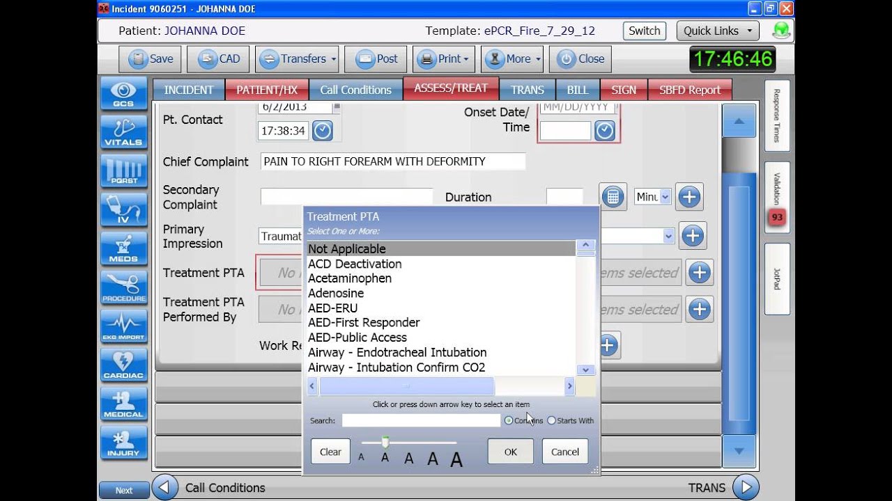 SBFD ImageTrend Isolated Trauma - YouTube