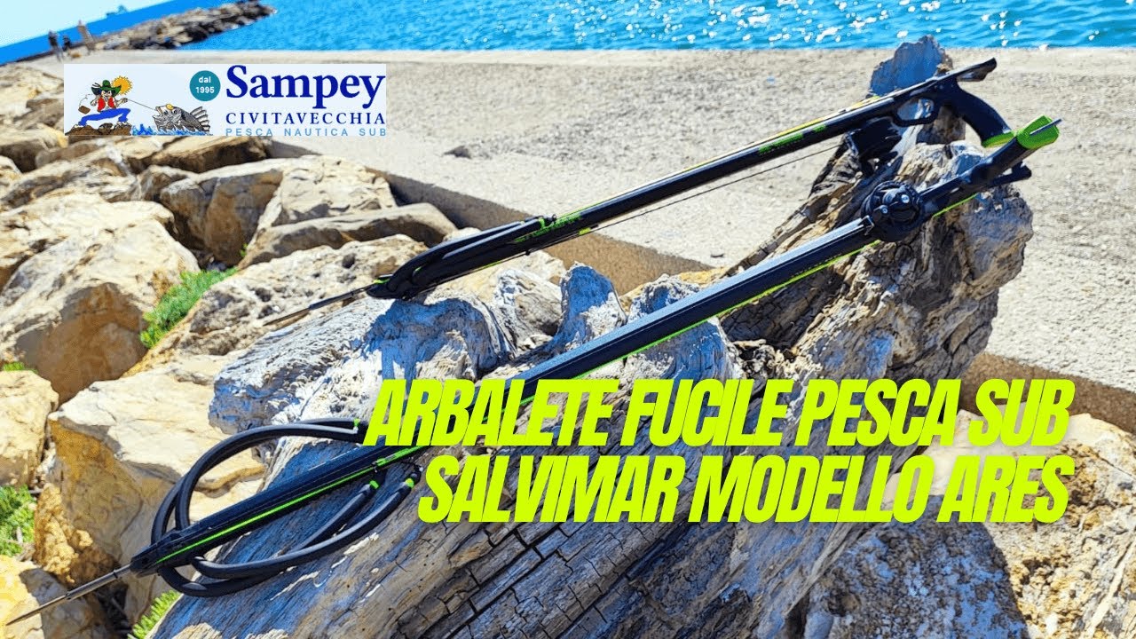 Arbalete Fucile Pesca Sub Salvimar Modello Ares - YouTube